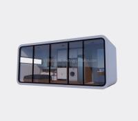 China Modern 20ft 40ft Prefab House Outdoor Tiny Pod Coffee House Mobile Working Apple Cabin-Popular Prefabricated Cabin Apartment Apartment for sale