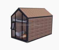 China Detachable Wooden Mobile House with 50/75/100mm Wave Sandwich Panel Walls and Modern Design Style Loft Bedroom Included for sale