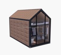 China Detachable Wooden Mobile House with 50/75/100mm Wave Sandwich Panel Walls and Modern Design Style Loft Bedroom Included for sale