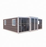 China Modern 20ft Prefabricated Australia Foldable Mobile Homes Modular Extendable Container House with 3D Model/CAD Drawings for sale