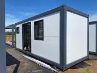 China Luxary Prefabricated Container Residential Style Flat Packaging Mobile House with Wooden Appearance Modern Design Style for sale