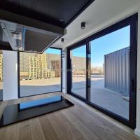 China Upgrade Your Home with a Customized 20ft or 40ft Shipping Container Home Featuring One Room One Kitchen and One Bathroom for sale