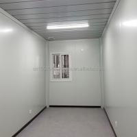 China Portable Family Flat Packaging 20ft or 40ft Luxury Prefabricated Container Room with Aluminum Alloy Windows for sale