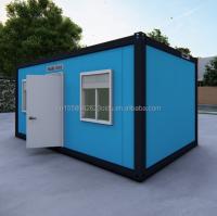 China Affordable 20ft/40ft Wall 50/75/100mm Wave Sandwich Panel Prefabricated Container Room for Modern Family Residence for sale