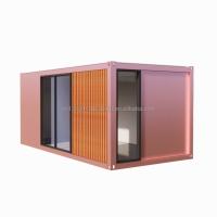 China Aluminum Alloy Windows 20FT Mobile Container Housing The Ultimate Choice for Hotel Accommodation and Easy Moving for sale