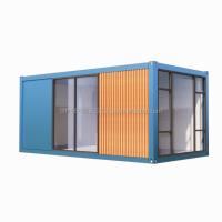 China Aluminum Alloy Windows 20FT Mobile Container Housing The Ultimate Choice for Hotel Accommodation and Easy Moving for sale