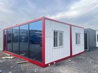 China Customized Color Medical Clinic Flat Pack Container for Isolation Room Isolation Sale White OEM Glass Time Outdoor ROHS for sale