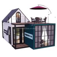 China Family of Three 20ft Luxury 5m High Duplex Container Mobile House with Wall Alternatives and Aluminum Alloy Windows for sale