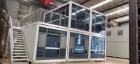 China Modern Design 20ft Container Mobile House for Temporary Construction Site Migrant Workers' Living Quarters Solution for sale