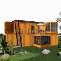 China 20ft Prefabricated Container House for Hotel by Manufacturers Modern Design Villa Family Residence Villa for sale