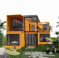 China 20ft Prefabricated Container House for Hotel by Manufacturers Modern Design Villa Family Residence Villa for sale