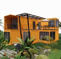 China 20ft Prefabricated Container House for Hotel by Manufacturers Modern Design Villa Family Residence Villa for sale