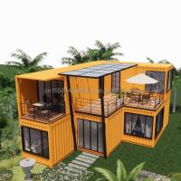 China 20ft Prefabricated Container House for Hotel by Manufacturers Modern Design Villa Family Residence Villa for sale