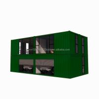 China Customizable Flat Package Prefabricated House with Modern Design Style and Aluminum Alloy Windows for sale