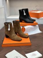 China Square Toe Thick Heel Designer Boots Collection Inner Zip Knee High for Work for sale
