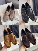 China Nude Pleated Slip Ons Loafers Soft Leather Vamp Classic Series for Daily Wear for sale