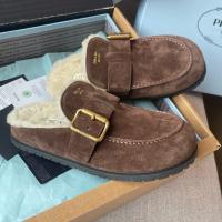 China Suede Cowhide Fleece Lined Mules Autumn Winter Warm Retailer Preferred Comfort for sale