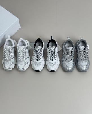 China Retro Thick Sole Sneakers High End Sport Shoes Casual Walking Breathable for sale