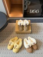 China Half Drag Fluffy Snow Fur Boots Plush Lined Gentle Lazy Winter Comfort Soft for sale