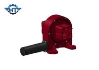 China 7 Inch Single Axis Worm Zero Backlash Slew Drive Hourglass For Construction Machine for sale