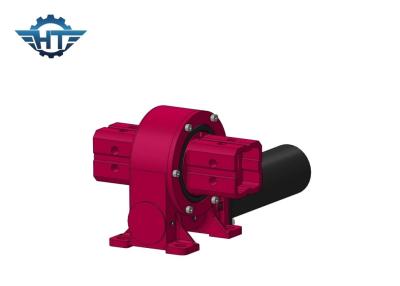 China 24VDC VE9 Slew Drive Gearbox With Hourglass Worm For Tube Output Solar Tracking System for sale