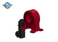 China Inner Hard Stop ±60° Worm Gear Slew Drive With Self Lock And Precision 0.15 Degree for sale