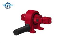 China 150 1 Ratio Coaxial Long Life Solar Panel Slewing Drive Worm Gearbox for sale