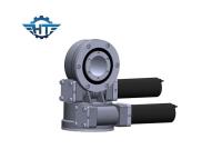 China Gear Ratio 37 / 1 Efficiency 40% Worm Gear Slewing Ring For Dual Axis Solar Tracking System for sale