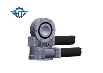 China Gear Ratio 37 / 1 Efficiency 40% Worm Gear Slewing Ring For Dual Axis Solar Tracking System for sale