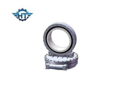 China SDE 21 Gear Ratio 125 / 1 Worm Gear Slew Drive Enclosed Housing Hourglass For CPV for sale
