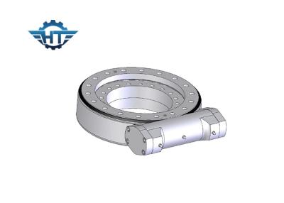 China Powder Painting Worm Slew Drive Gearbox With Gear Ratio 57 For Solar Tracking System for sale