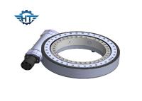 China High Precision SE Worm Gear Solar Slew Drive With 24vdc Motor For Heating Power Station for sale