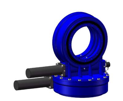 China SDE7 IP66 Solar Slew Drive, High Torque And Precision For Dual Axis Solar Tracking System for sale