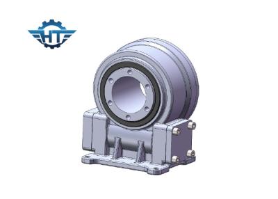 China Gear Ratio 61 / 1 Vertical Worm Gear Slew Ring With Nema 34 And Motor Driver For CPV And CSP for sale