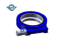 China SE12 Enclosed Housing IP66 Hydraulic Slew Drive With Hourglass Worm Shaft For Marine Cranes for sale