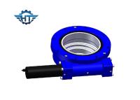 China 40% Transmission Efficiency Slewing Bearing With Hydraulic Gear Motor For Cranes And Machinery for sale
