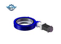 China 17 Inch 0.1 Degree Precise Hydraulic Slew Drive With Big Tilting Torque For Grapple And Excavator for sale