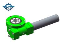 China SE VE SDE Small Solar Tracker Slew Drive With Envelope Worm And Helical Gear for sale