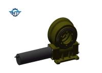 China VE Vertical Solar Tracker Slew Drive Slew Ring Drive Powered With Hourglass Worm Gear for sale