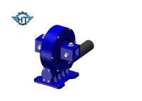 China VE9 Orange Painting High Torque Worm Gear Slew Drive For horizontal single axis solar trackers for sale