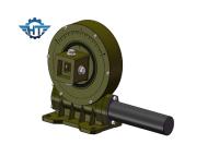 China VE9 Vertical Worm Gear Small Slew Drive With 12V DC Gear Motor And Enclosed Housing for sale