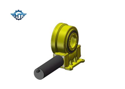 China Vertical Type Single Axis Solar Tracker Slew Drive Slew Ring Drive Powered 24 VDC Gear Motor for sale