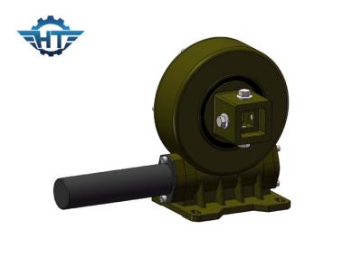 China Enclosed House 9 Inch Worm Gear Slew Drive With 110×110 MM Square Tube for sale