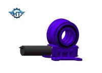China Envelope Worm Slew Drive Gearbox With 12V DC Planetary Gear Motor For Solar Tracking System for sale