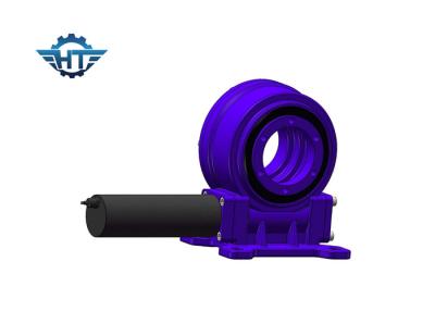 China Envelope Worm Slew Drive Gearbox With 12V DC Planetary Gear Motor For Solar Tracking System for sale