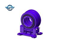 China Envelope Worm Slew Drive Gearbox With 12V DC Planetary Gear Motor For Solar Tracking System for sale
