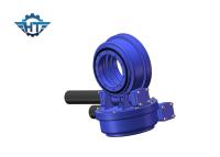 China Durable Dual Axis Slew Drive With 12VDC Motor For Solar Thermal Power And Parabolic Mirror for sale