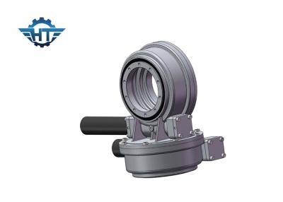 China High Holding Torque Worm Drive Slewing Drive For Solar Tracking System With Gear Motor for sale