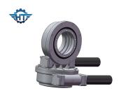 China High Holding Torque Worm Drive Slewing Drive For Solar Tracking System With Gear Motor for sale