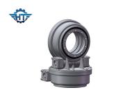 China High Holding Torque Dual Axis Slew Drive For Solar Tracker With 12V Geared Motor for sale